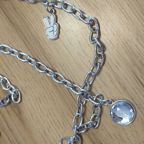 Disney | Accessories | Disney Charm Belt Sm 42 Minnie Mouse And Mickey ...